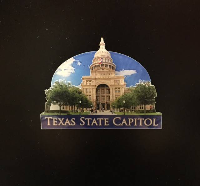 Magnet - Texas Capitol Dual - Lone Star Legacies