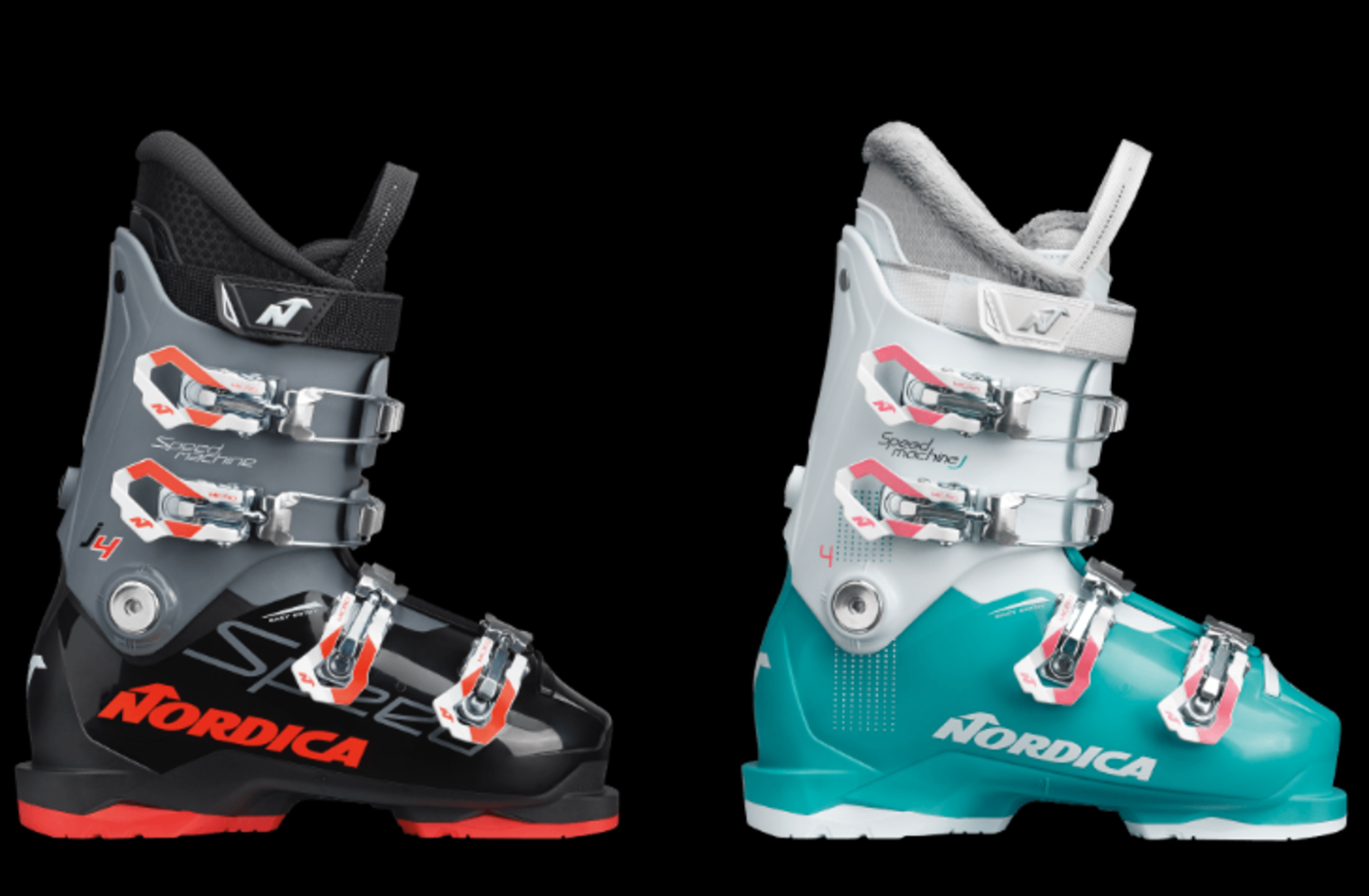 SPEEDMACHINE J 4 2025 Jr Ski Boots - Westside Ski Bike Board