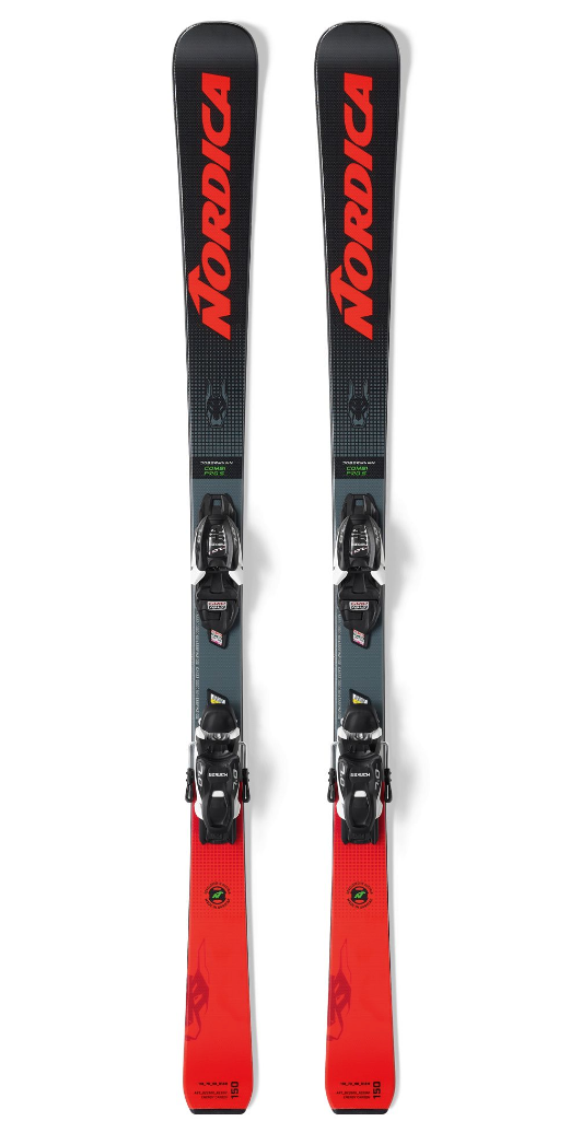 DOB COMBI PRO S 7.0 (ME) BLK/RED 2023 Jr Race Ski - Westside Ski Bike Board
