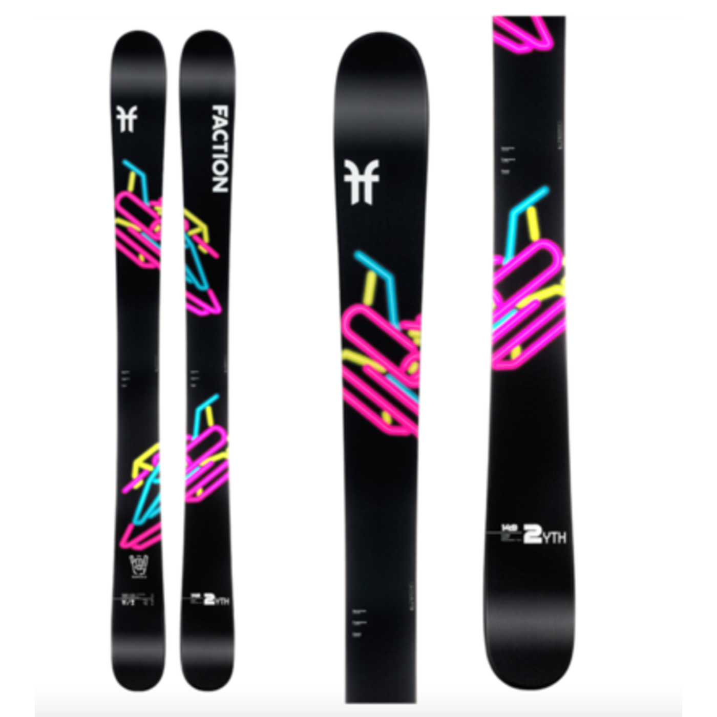 Prodigy 2 YTH 2023 Jr Faction Skis - Westside Ski Bike Board
