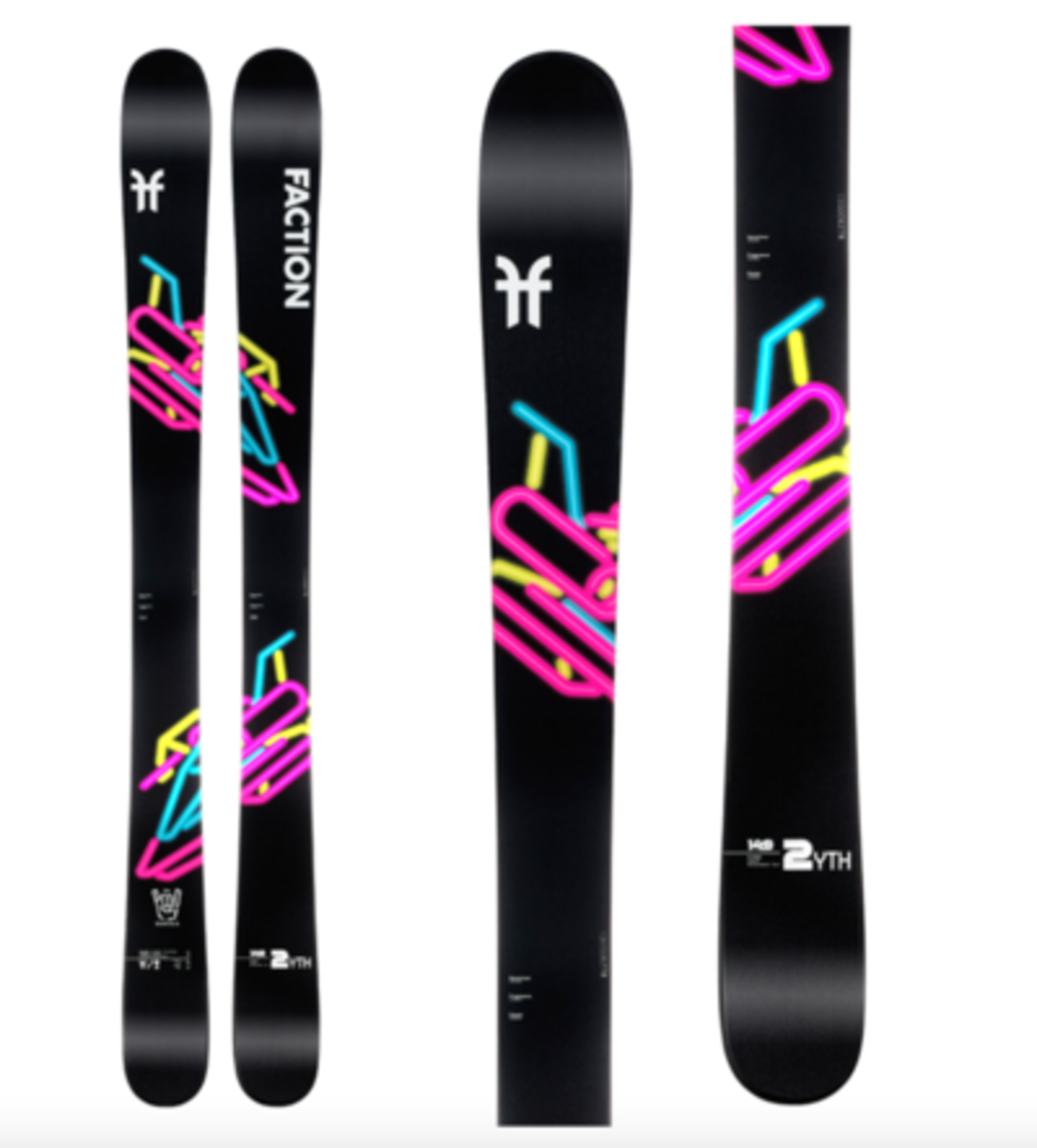 Prodigy 2 YTH 2023 Jr Faction Skis - Westside Ski Bike Board