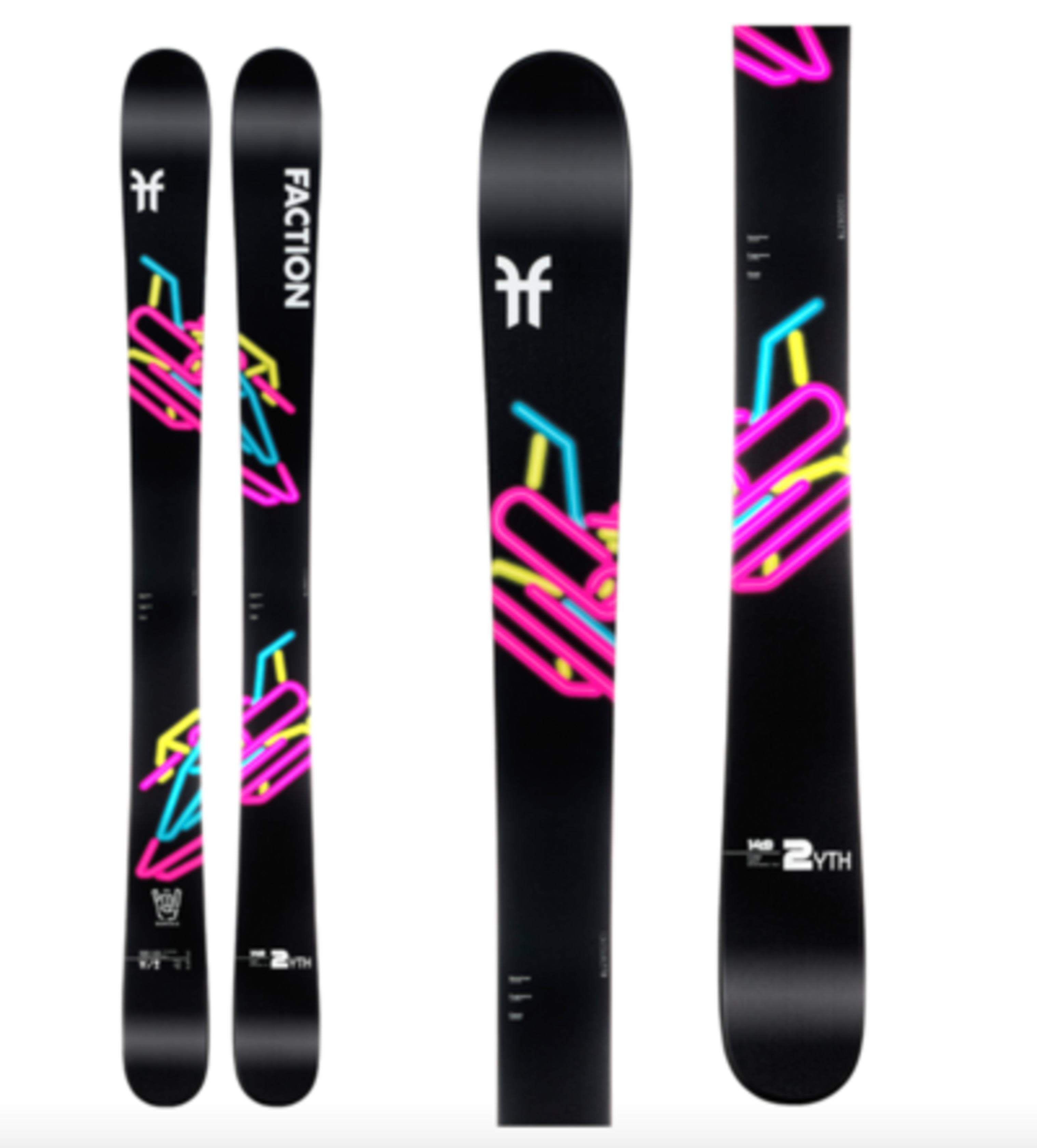 Prodigy 2 YTH 2023 Jr Faction Skis - Westside Ski Bike Board