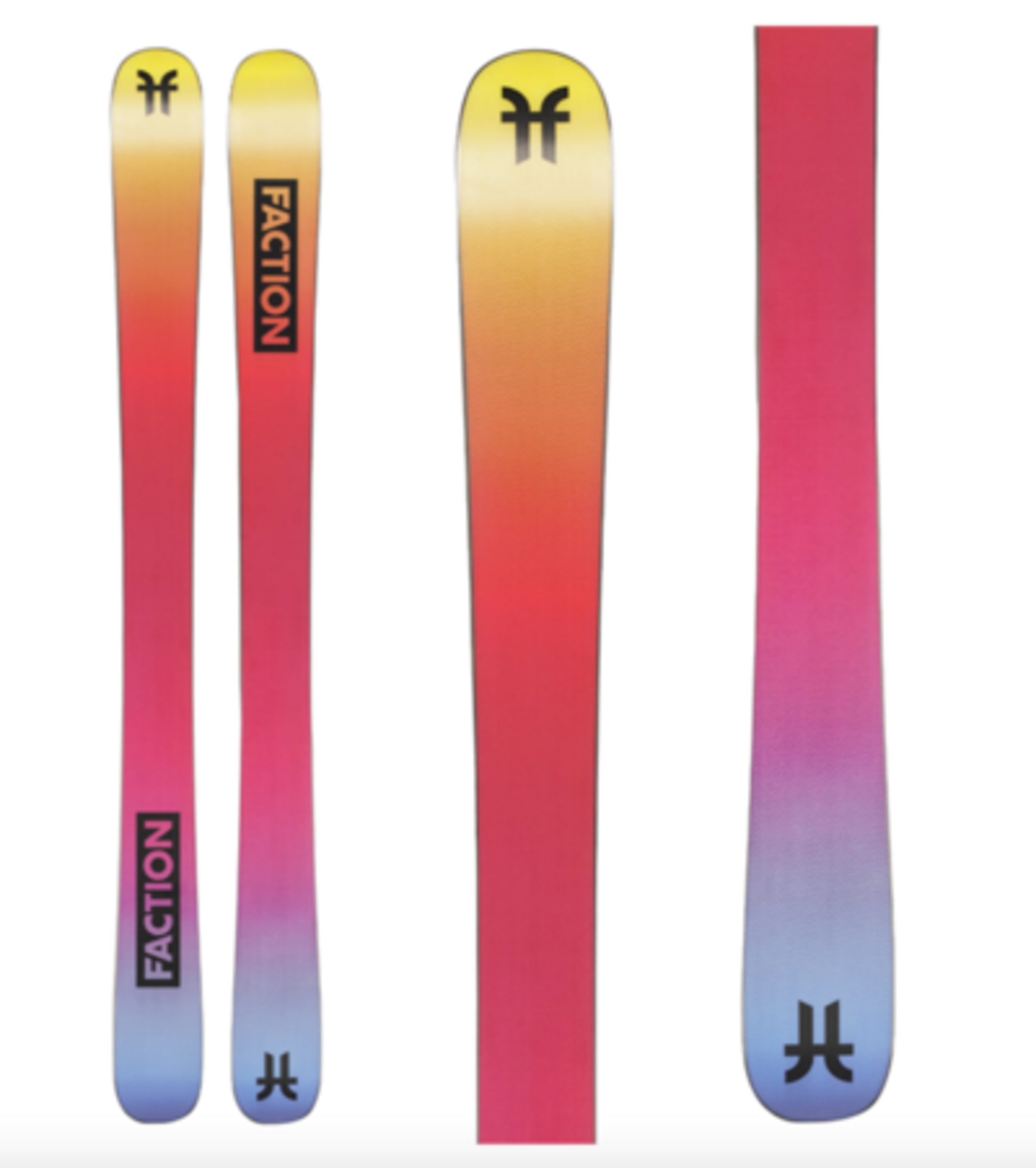 Prodigy 2 YTH 2023 Jr Faction Skis - Westside Ski Bike Board