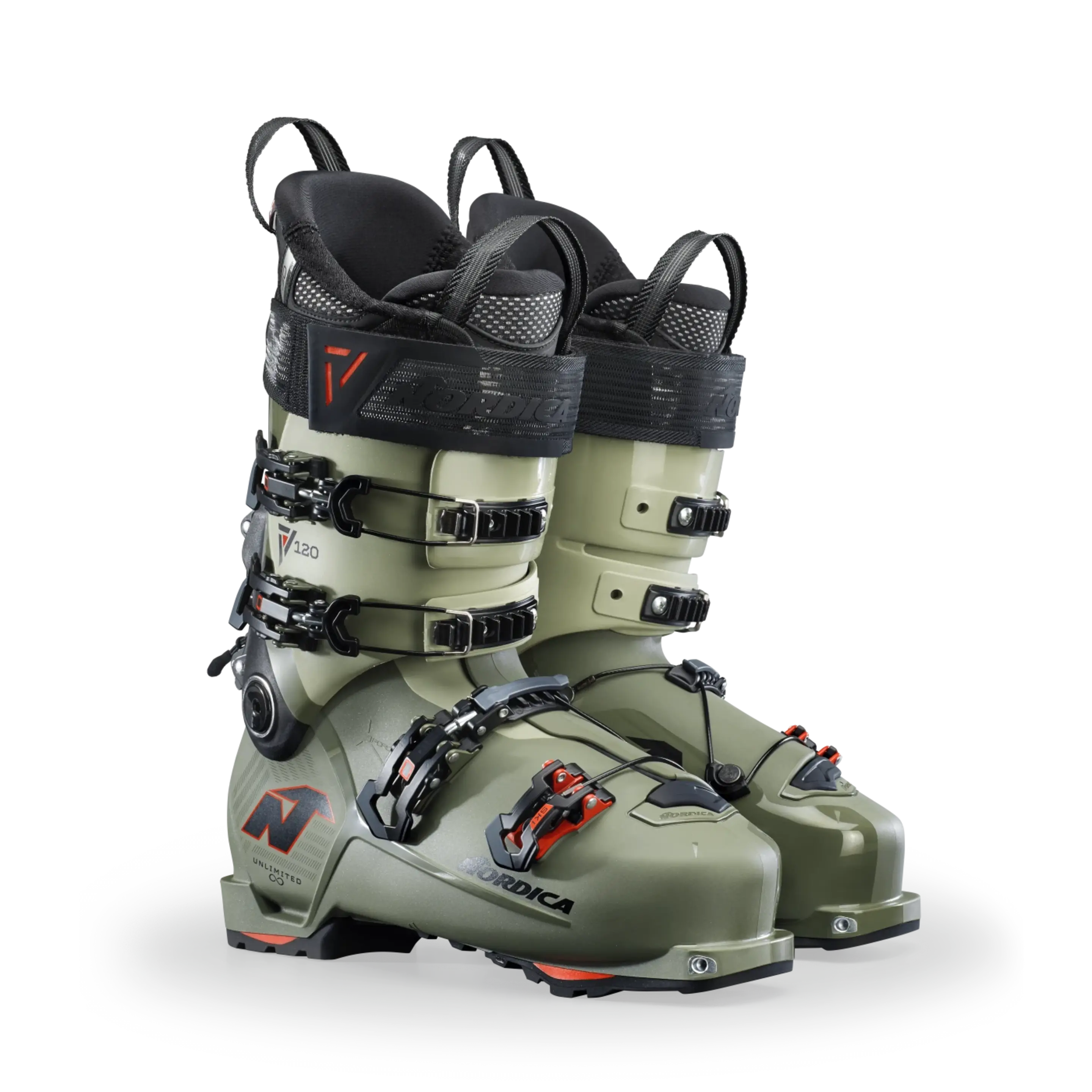 UNLIMITED 120 DYN GRN/BLK/RED 2025 - Westside Ski Bike Board