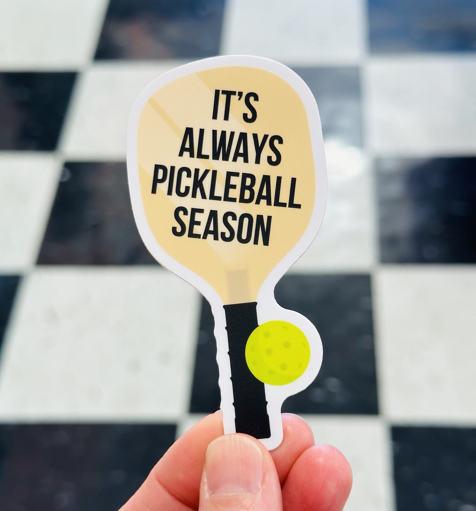 Pickleball Sticker - Attic Salt Boutique