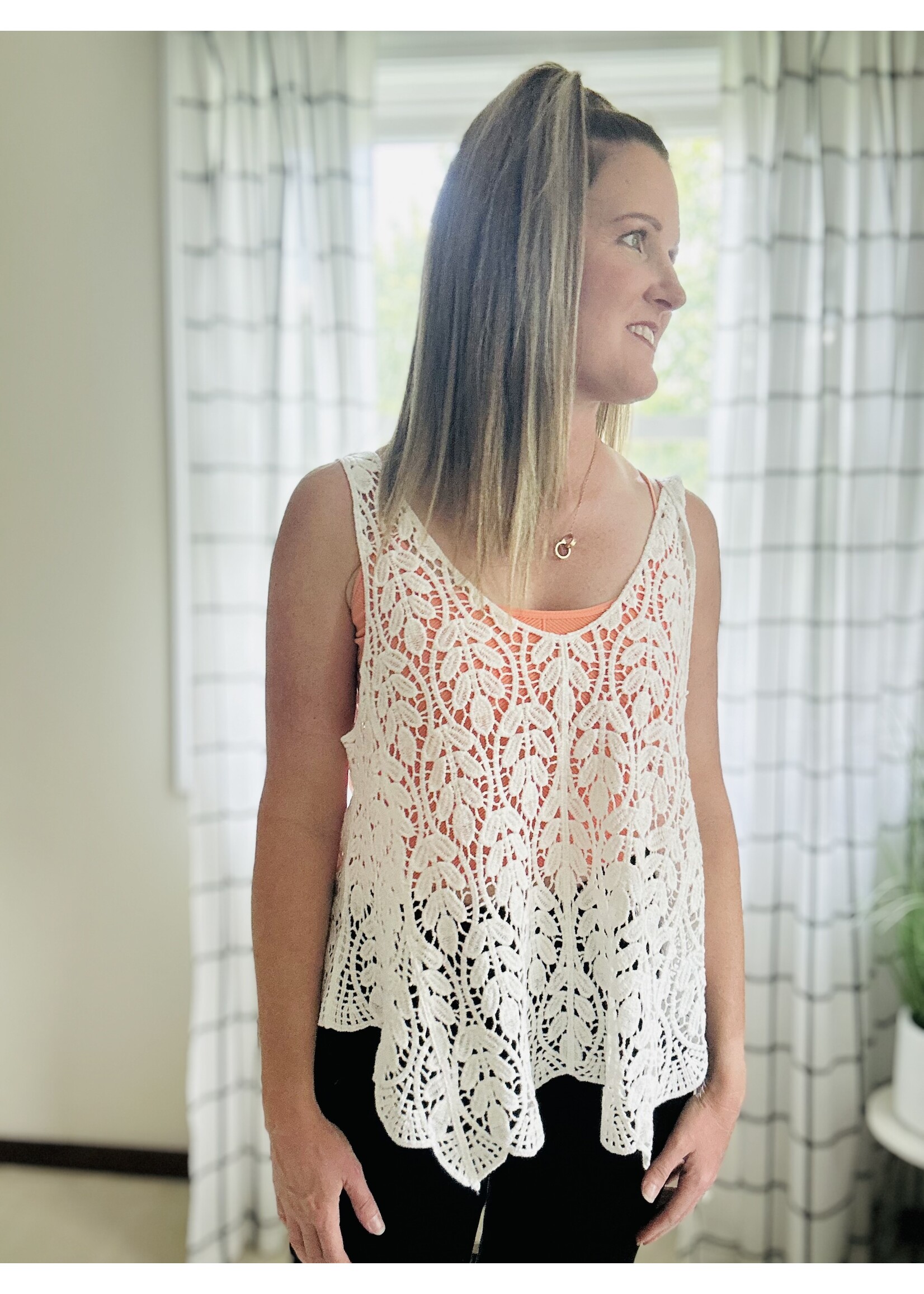 Crochet Tank Top - Attic Salt Boutique