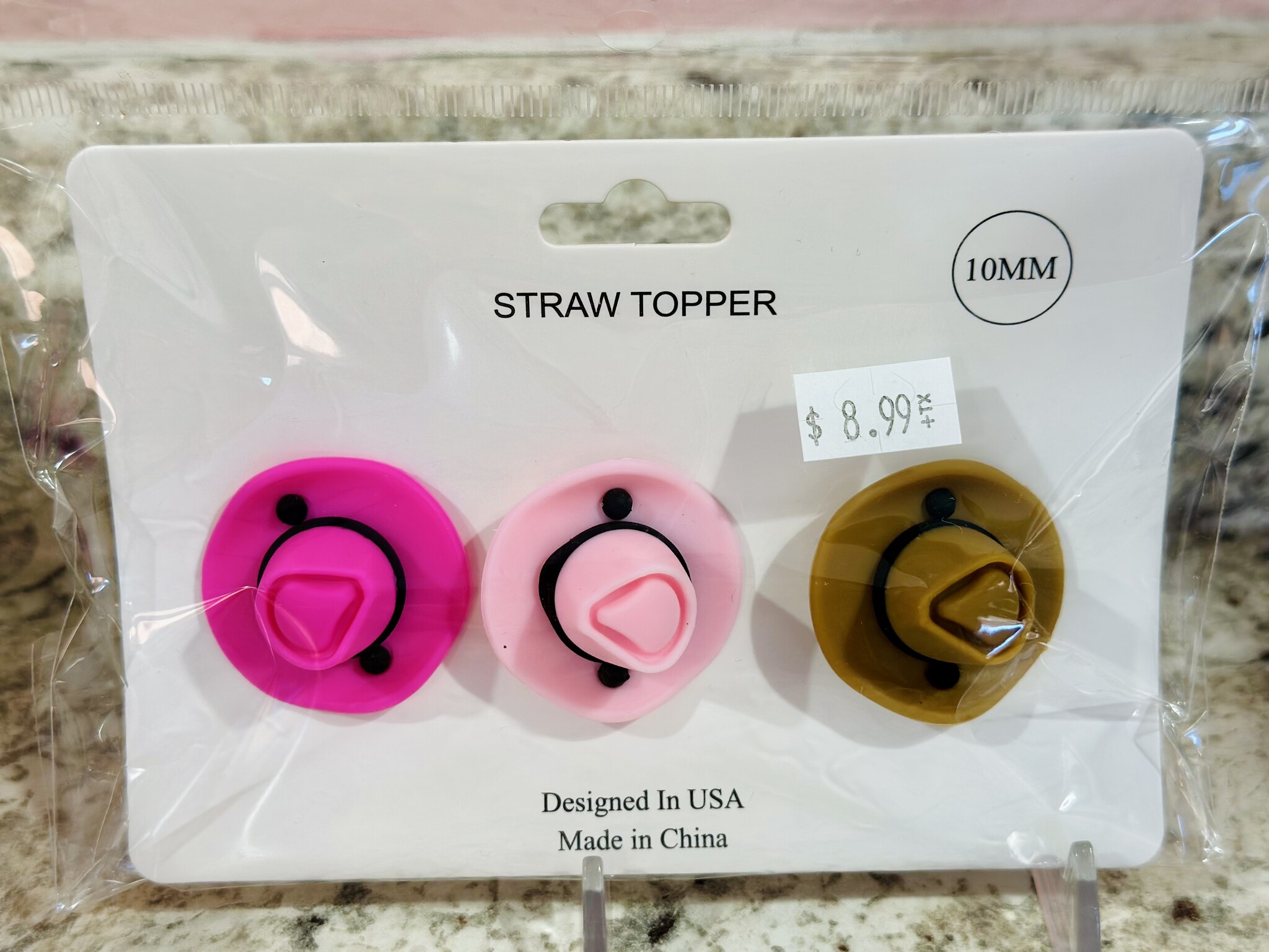 3 Pack Cowboy Hat Straw Covers - Attic Salt Boutique