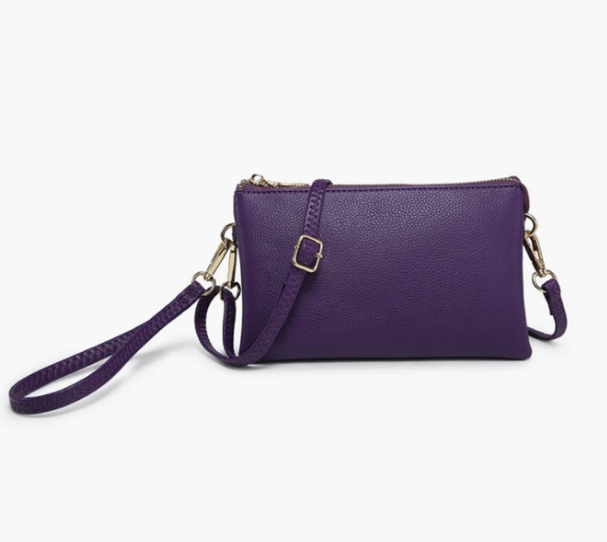 Royal Purple Riley Clutch - Attic Salt Boutique