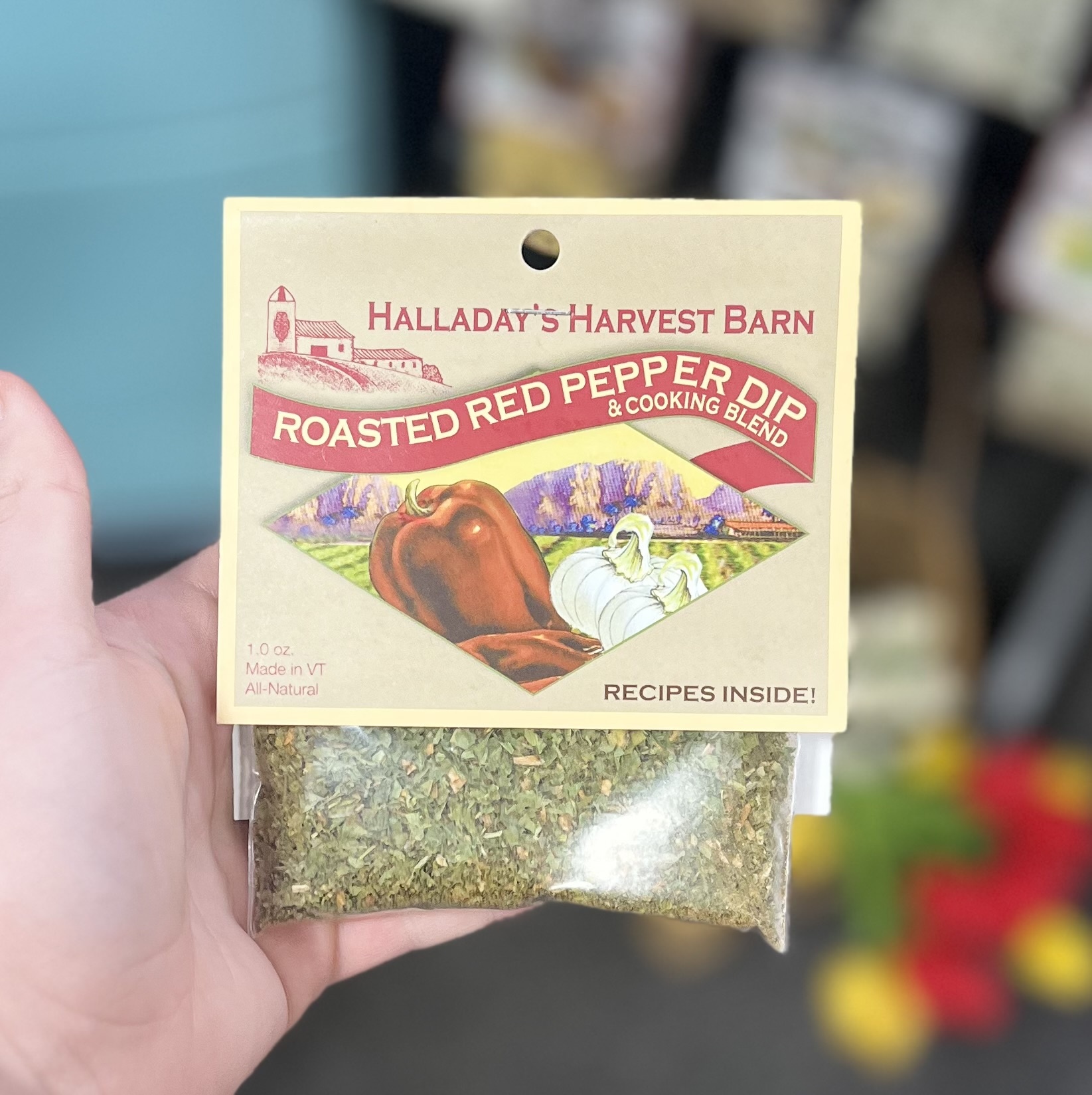 Halladay’s Roasted Red Pepper Dip Mix - Attic Salt Boutique