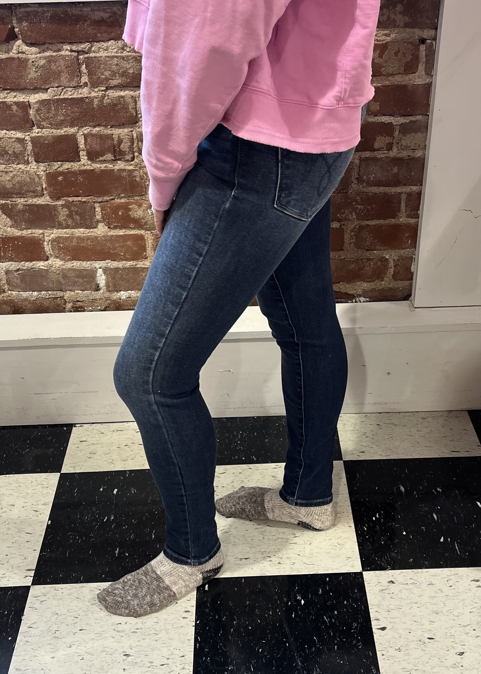 My Way Thermal Skinny Jeans - Attic Salt Boutique