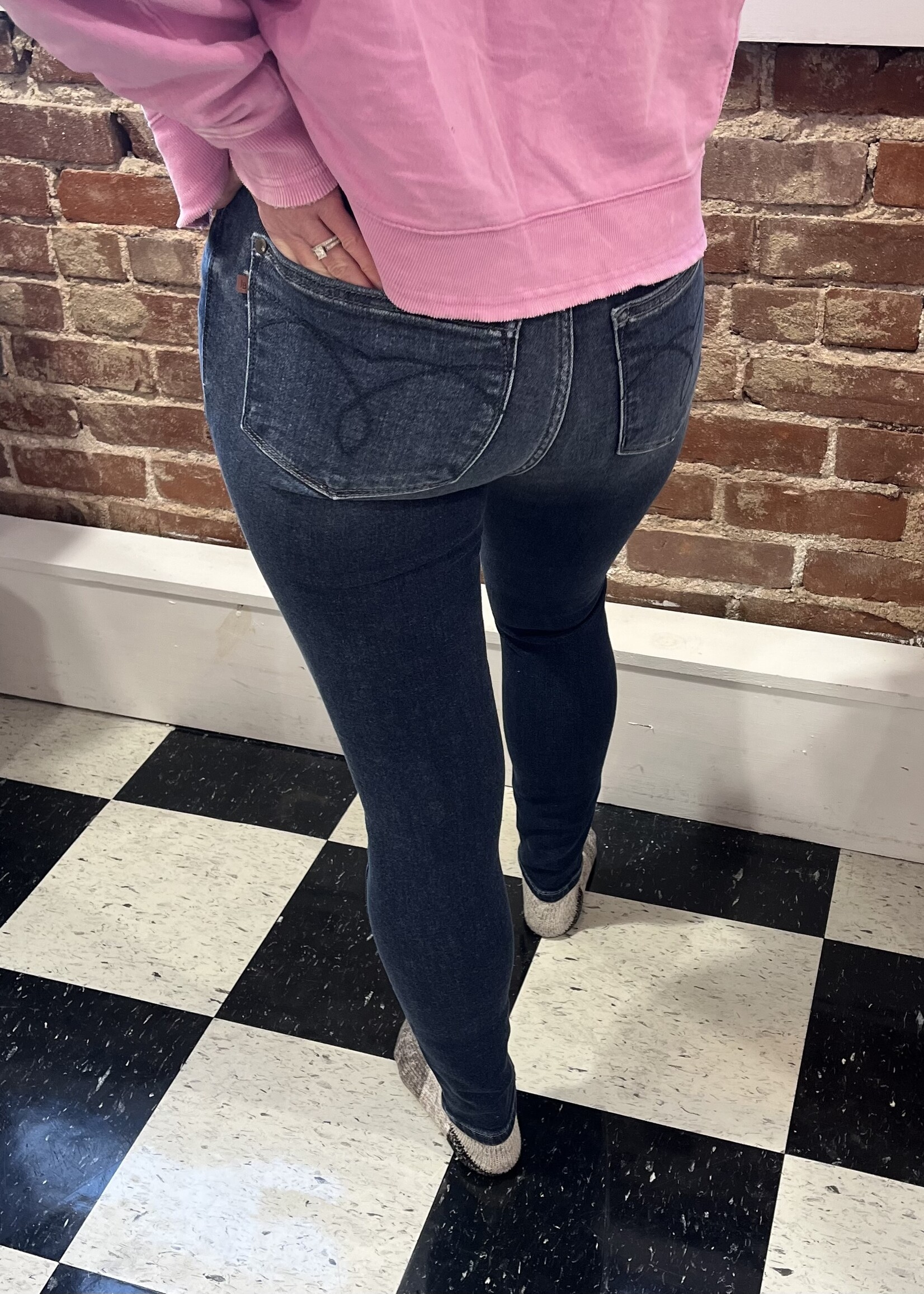 My Way Thermal Skinny Jeans - Attic Salt Boutique