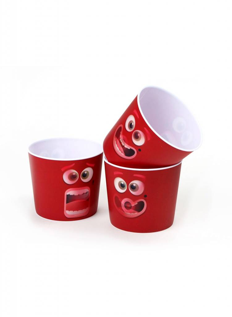 Animated Popcorn Tub Facepopcorn - Creative Kitchen Fargo