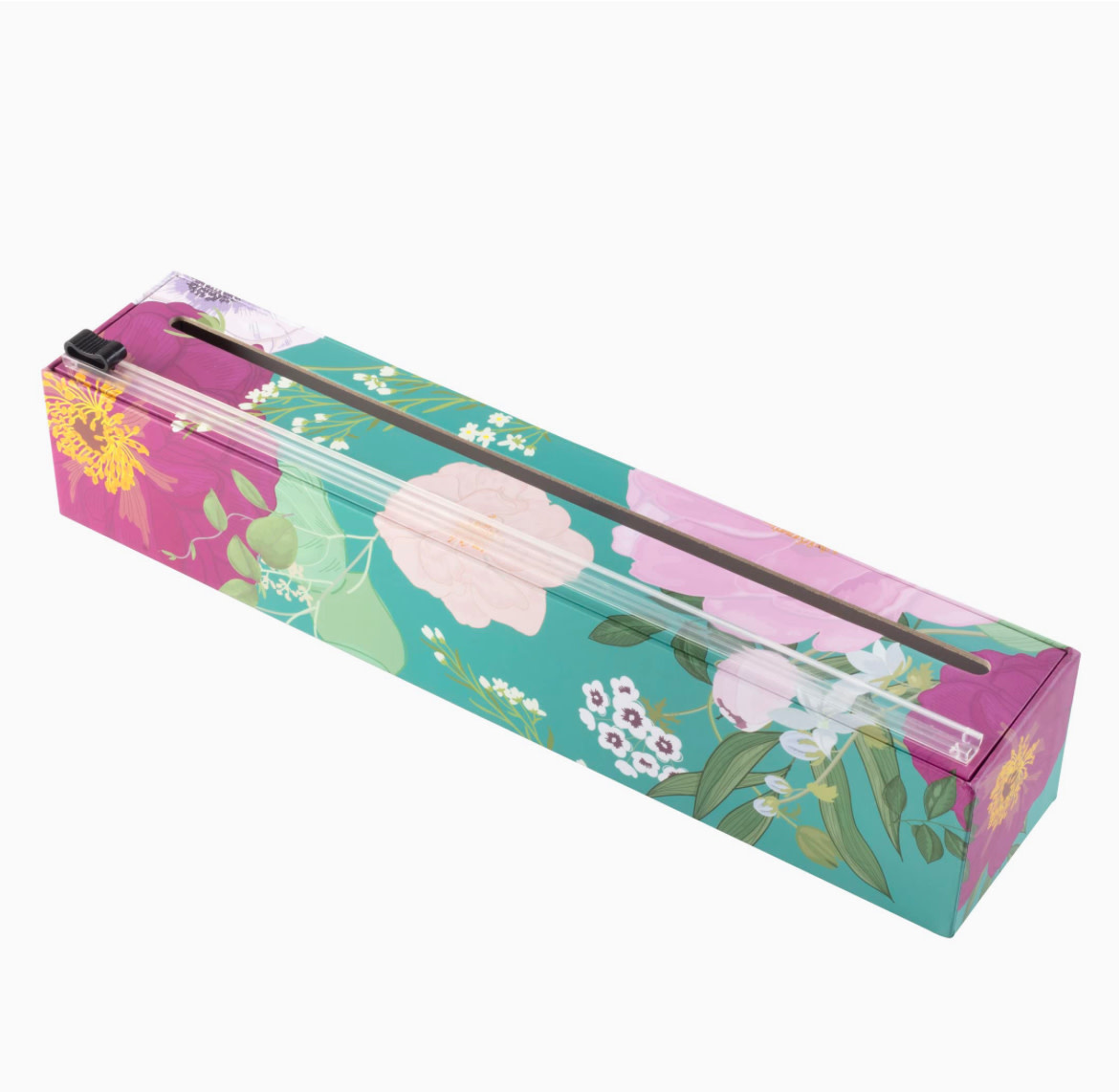 Plastic Wrap Dispenser Spring Flowers - Creative Kitchen Fargo