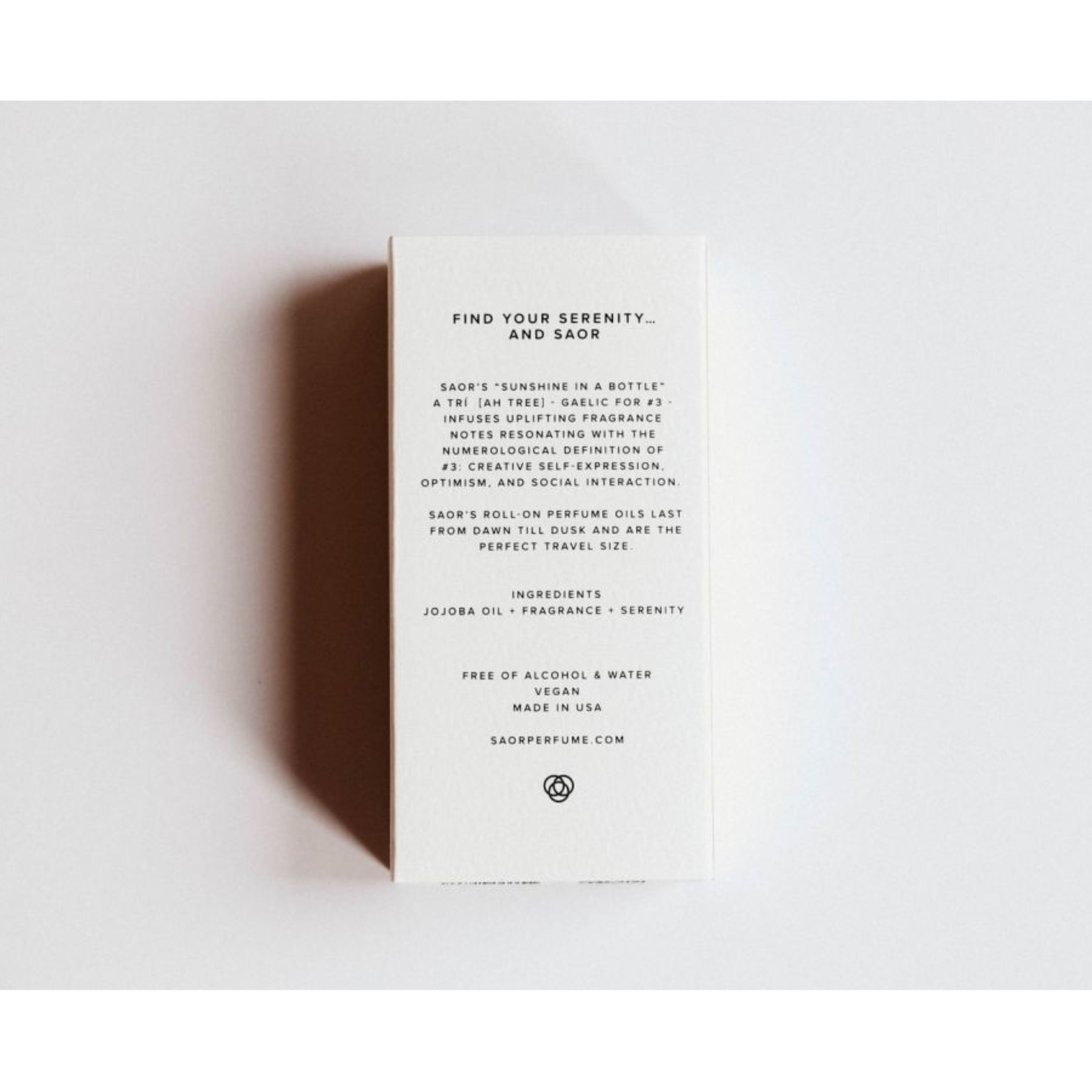 Saor "a Trí " Perfume Oil - Celtic Aer