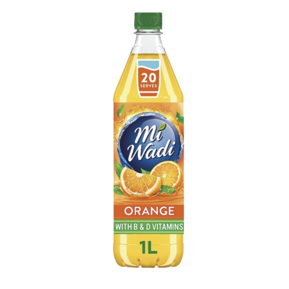 Miwadi Orange 1L (33.8fl oz) - Celtic Aer