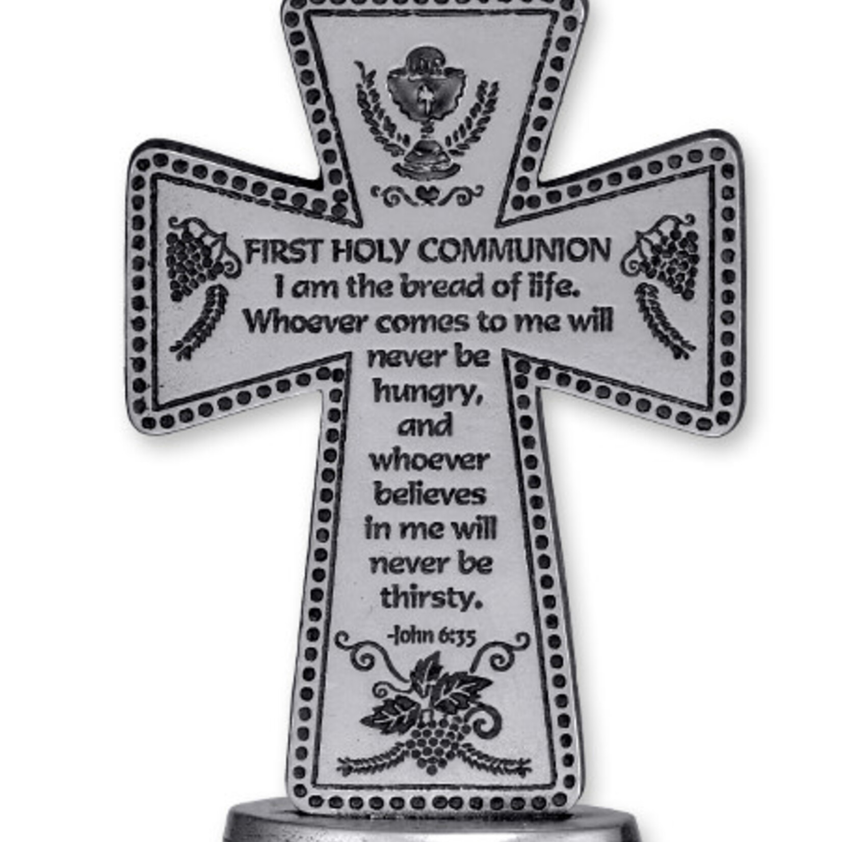 1st Communion: Standing Cross 3 in. - Celtic Aer