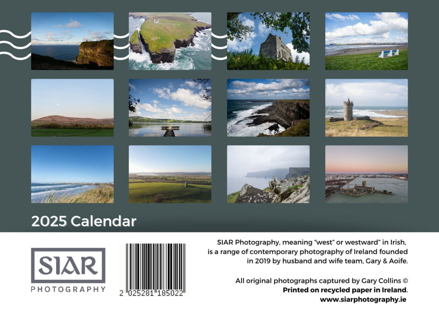 2025 Calendar: Landscapes of County Clare - Celtic Aer