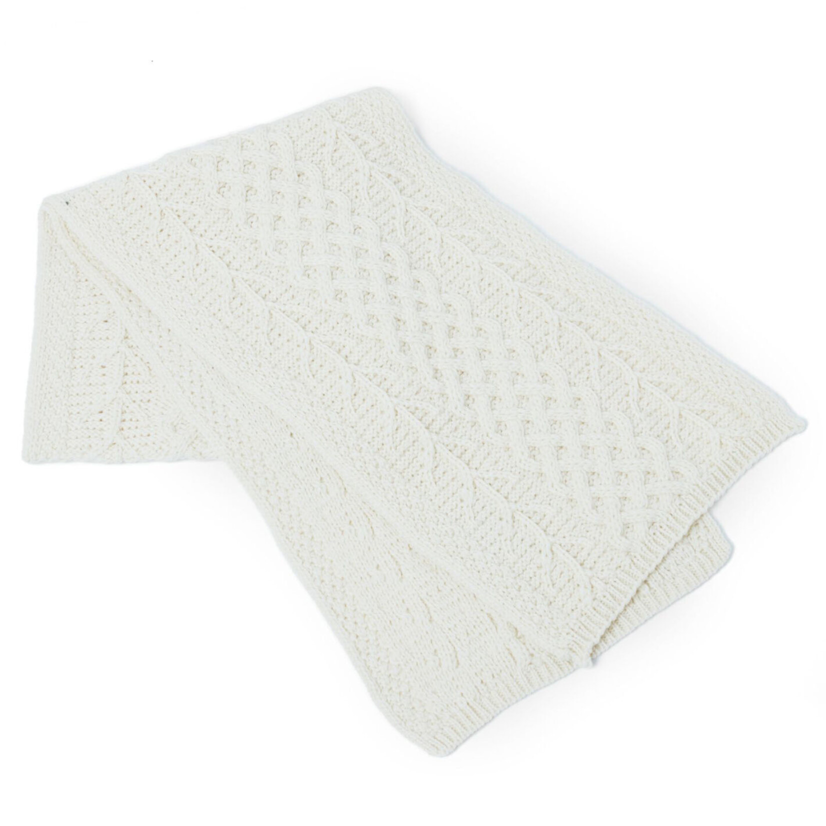 Aran Tree of Life Wide Scarf - Celtic Aer