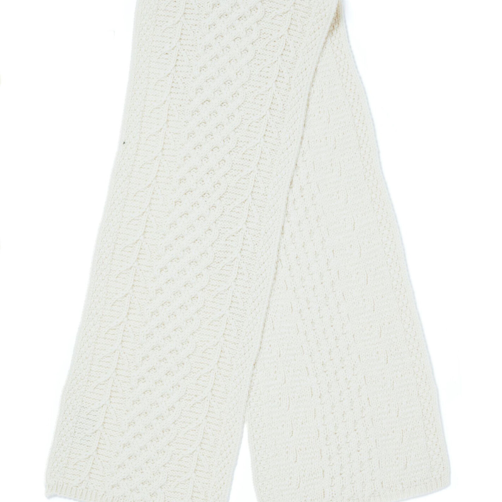 Aran Tree of Life Wide Scarf - Celtic Aer