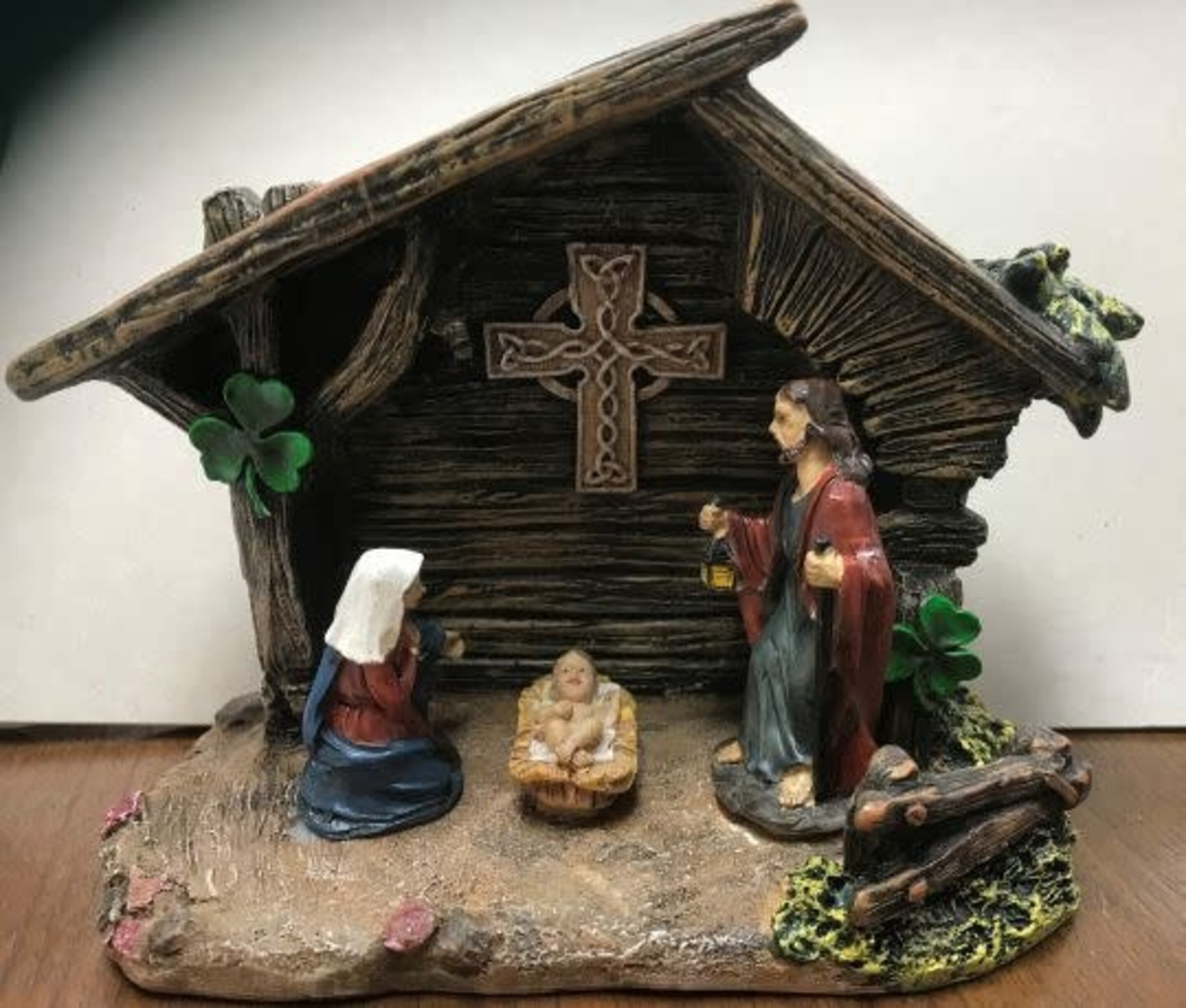 Celtic Nativity with LED - Celtic Aer