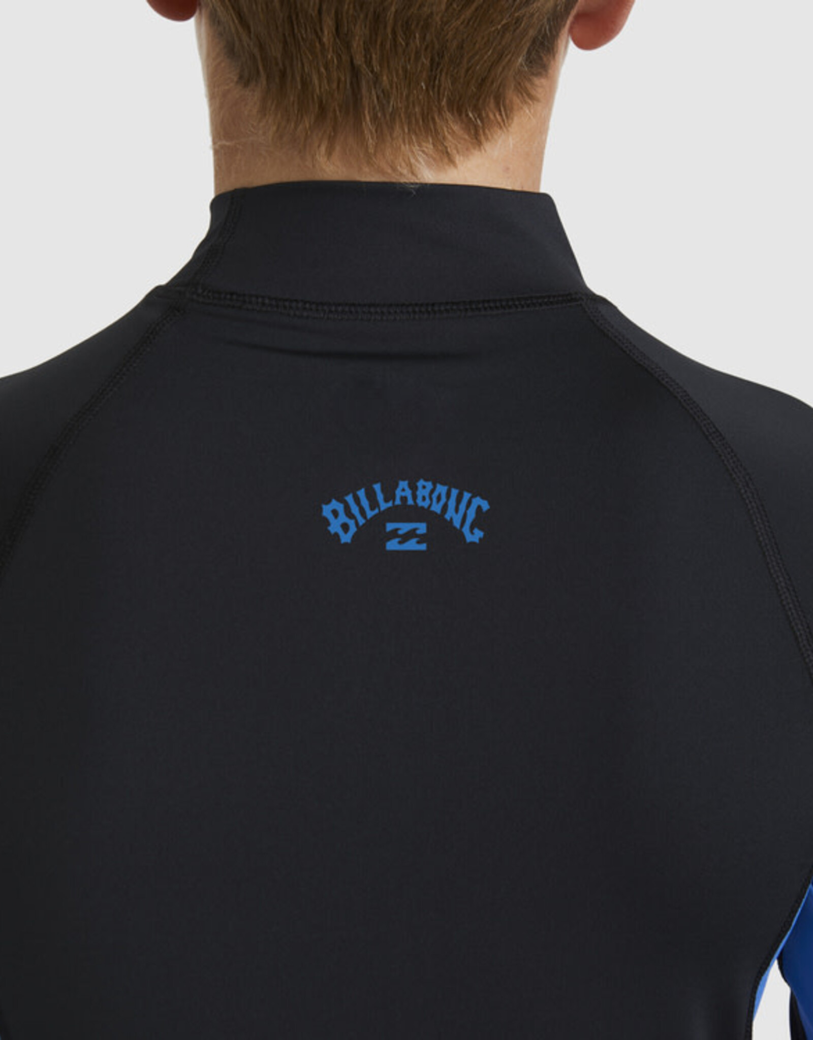 Teen Boys Arch PF Long Sleeve Rash Vest - Limestone Surf