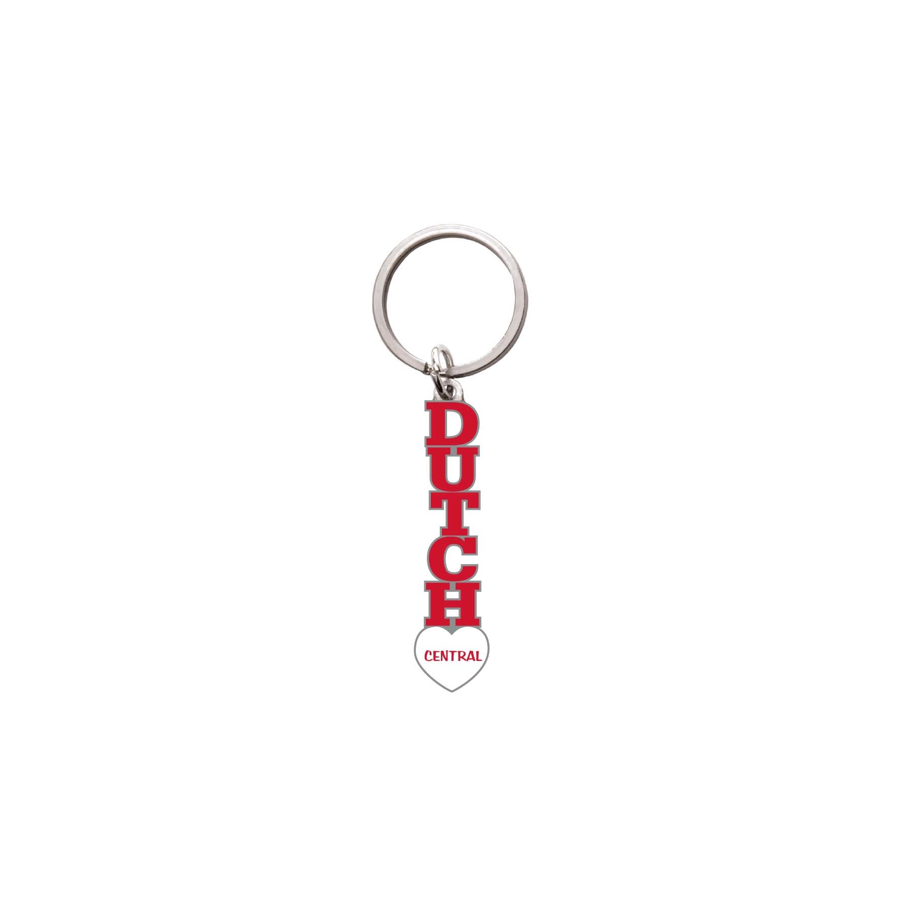 NEIL Neil Vertical Dutch Key Tag - Central College Spirit Shoppe