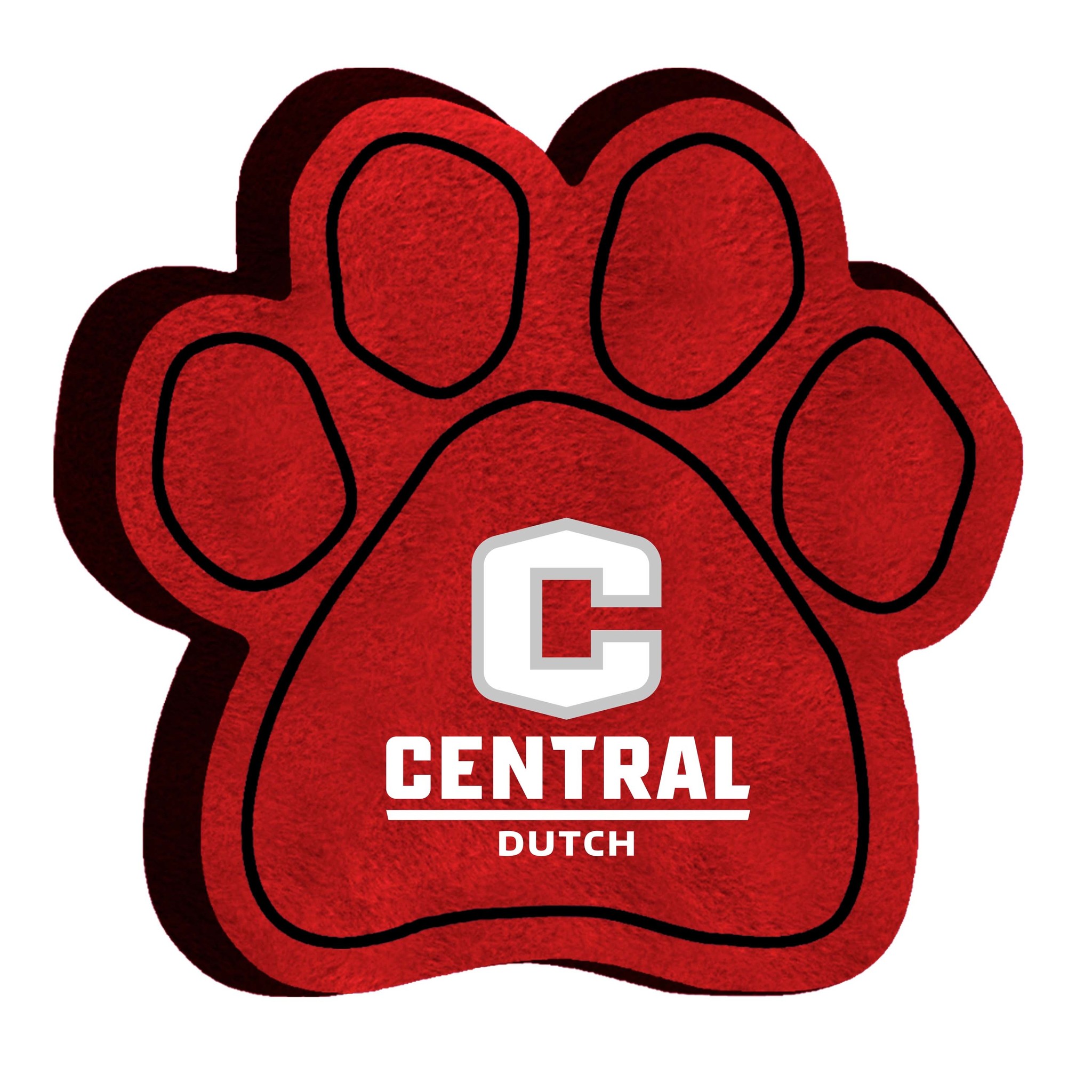 All Star Dogs Paw Squeaker Pet Toy - Central College Spirit Shoppe