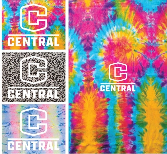 Pro Weave Pattern Blanket - Central College Spirit Shoppe