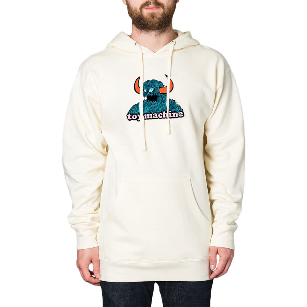 Toy Machine Toy Machine Furry Monster Hoodie - Bone - Attic Skate ...