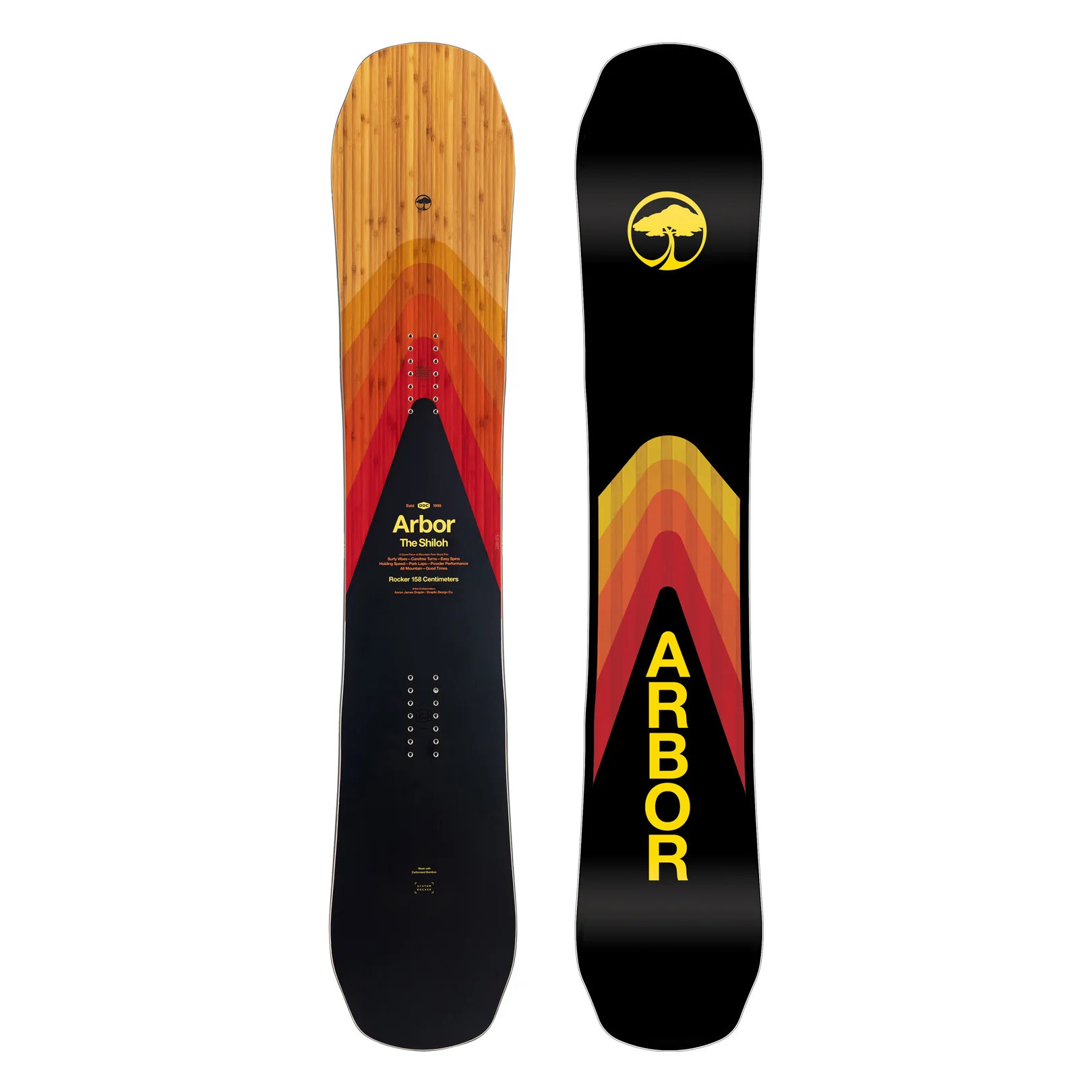2023 Arbor Shiloh Rocker Snowboard Deck - - Attic Skate & Snow Shop