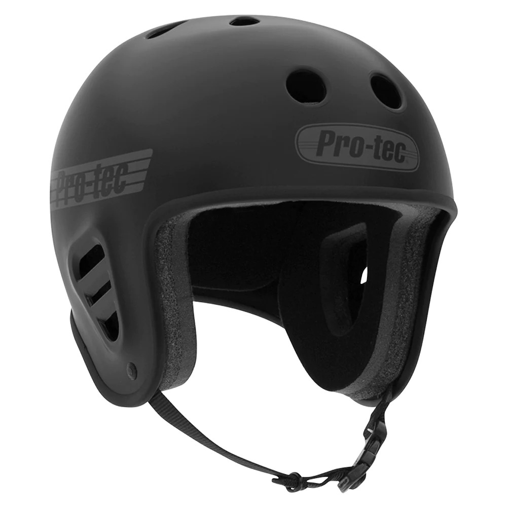 Pro-Tec Classic Full Cut Helmet - Matte Black - - Attic Skate & Snow Shop