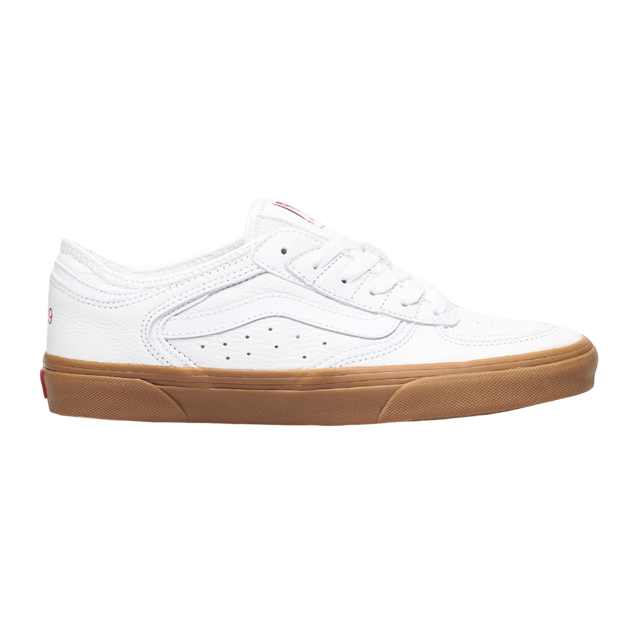 Vans Rowley Pro Skate Shoe - White/Gum - Attic Skate & Snow Shop