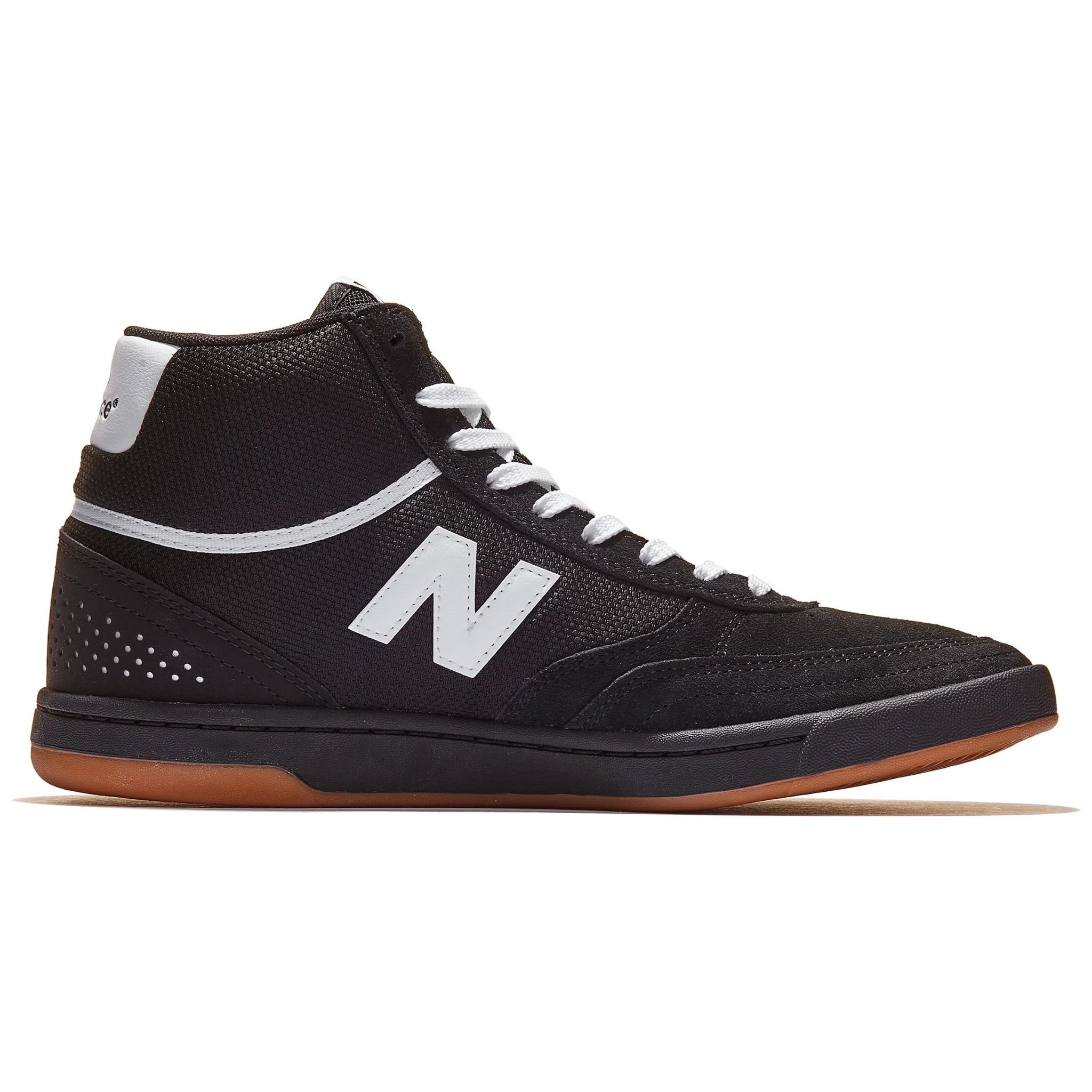 New Balance 440 High Skate Shoe- Black/White - Attic Skate & Snow Shop