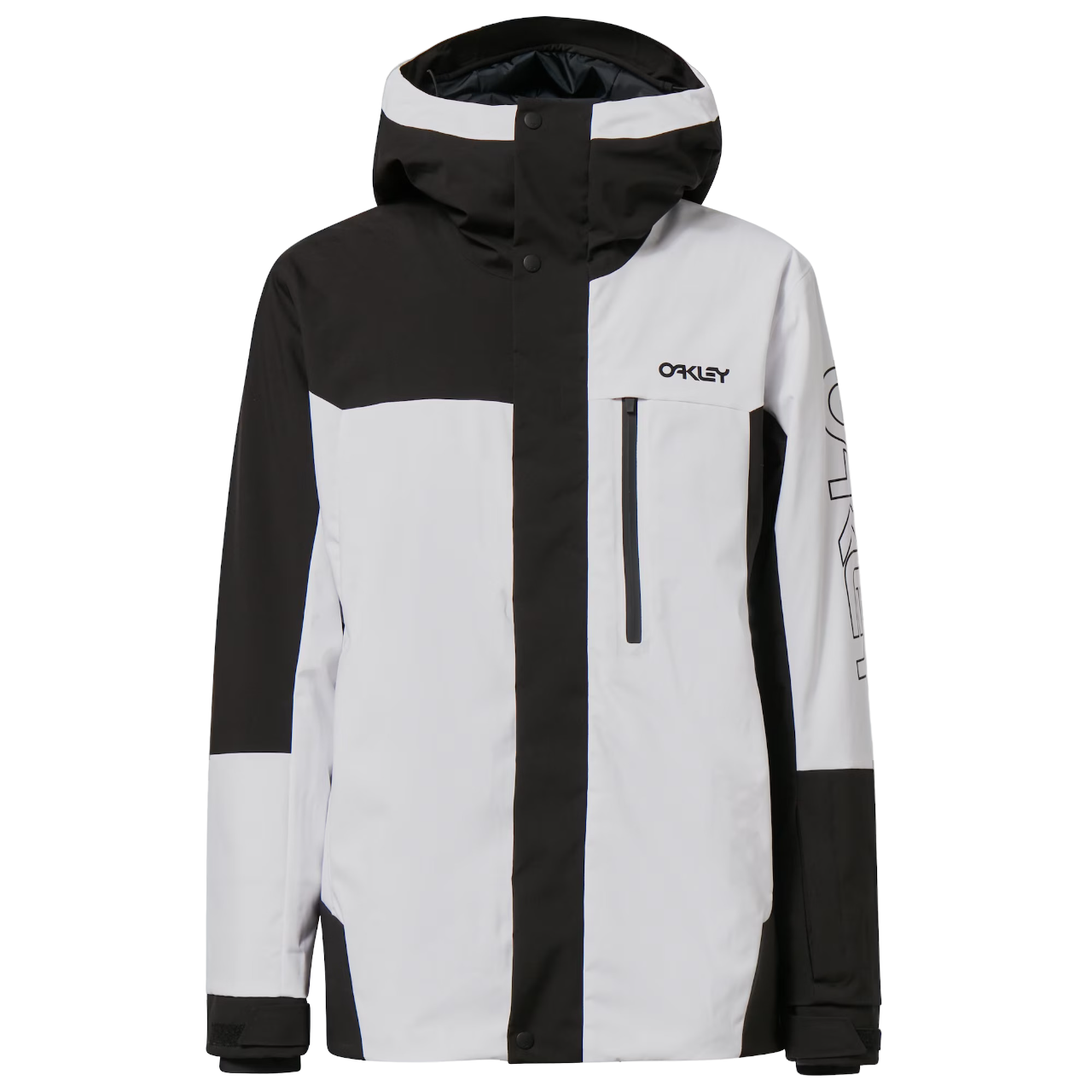 2024 Oakley Tnp Tbt Insulated Jacket - Black/White - Attic Skate & Snow Shop