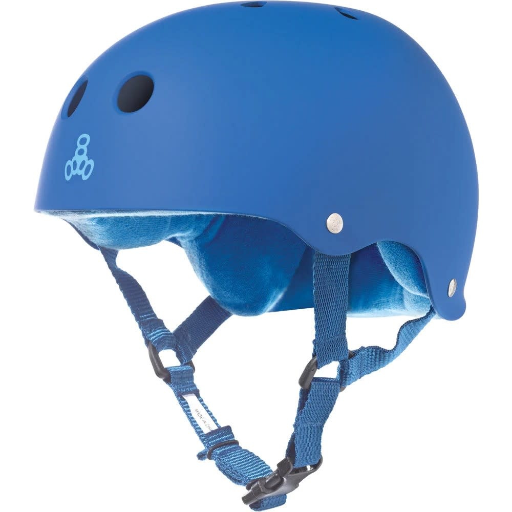 Triple 8 Skate Helmet - Royal Blue Matte - Attic Skate & Snow Shop