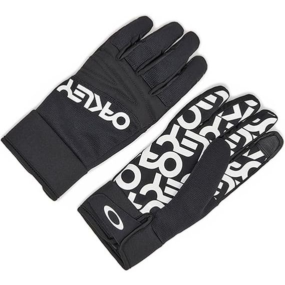 Oakley - Factory Pilot Core Glove - Black / White Logo - - Attic Skate ...