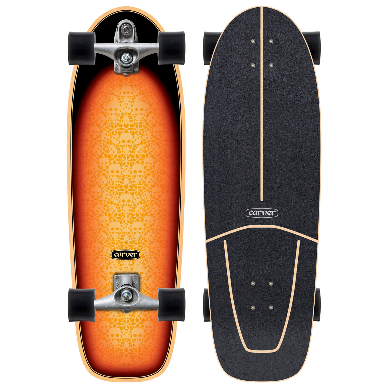 Carver C7 Raw 31.25" Sunburst Complete - Attic Skate & Snow Shop