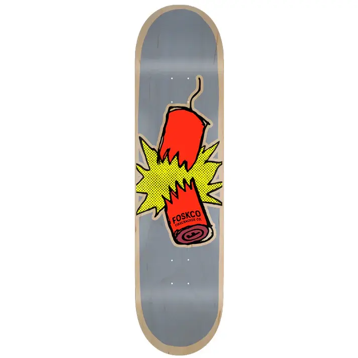 Foundation - Firecracker Deck - 8.38" x 32.1" 14.39" - Attic Skate ...