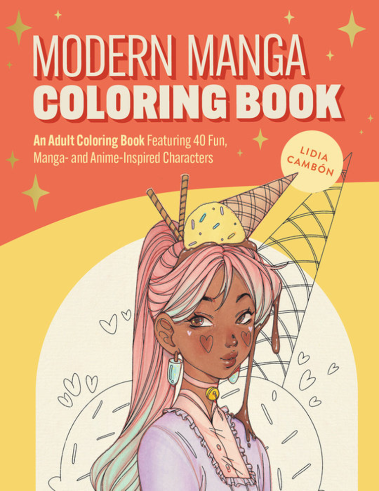 MODERN MANGA COLORING BOOK - Illusive Comics