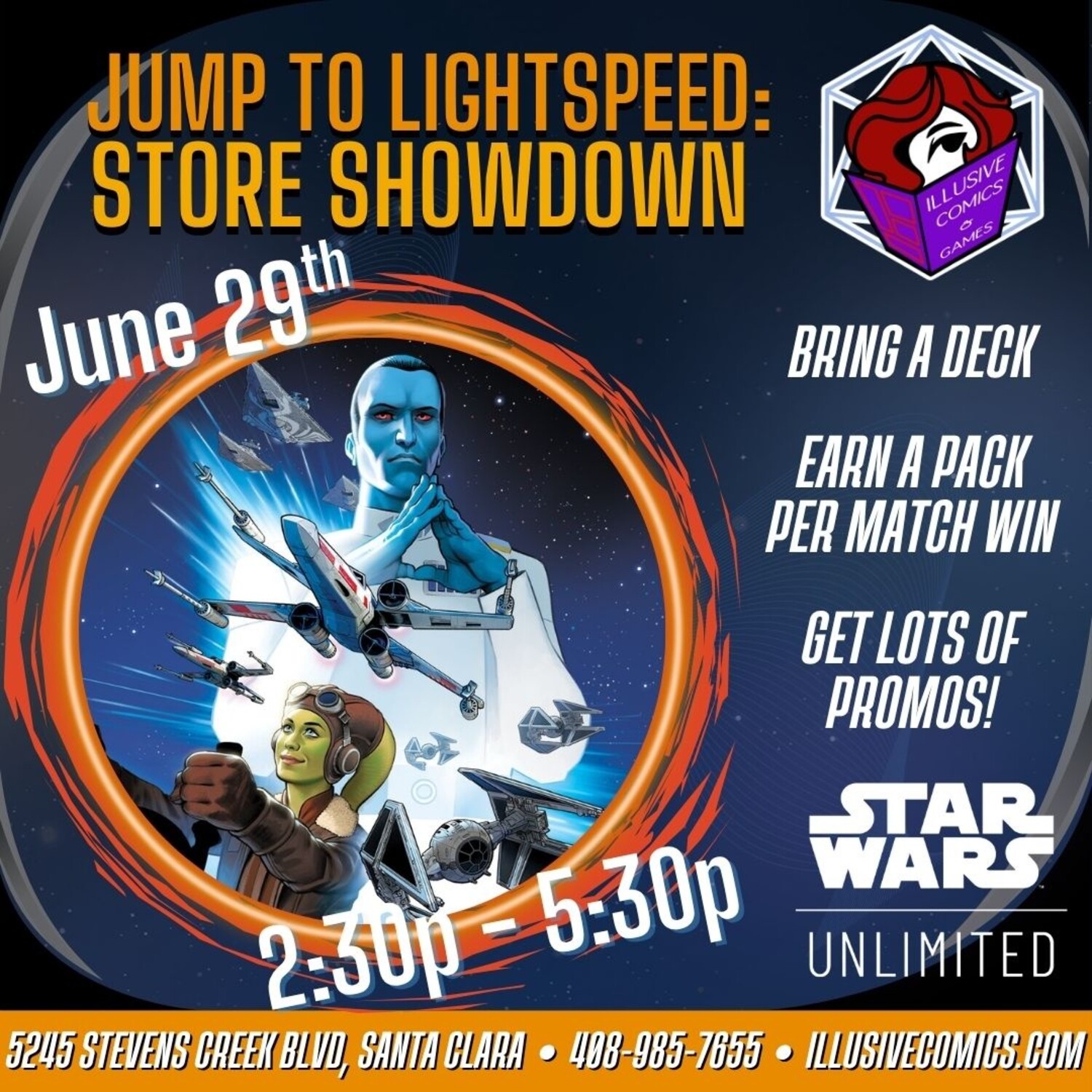 STAR WARS: UNLIMITED JUMP TO LIGHTSPEED STORE SHOWDOWN - 6/29 @ 2:30 ...