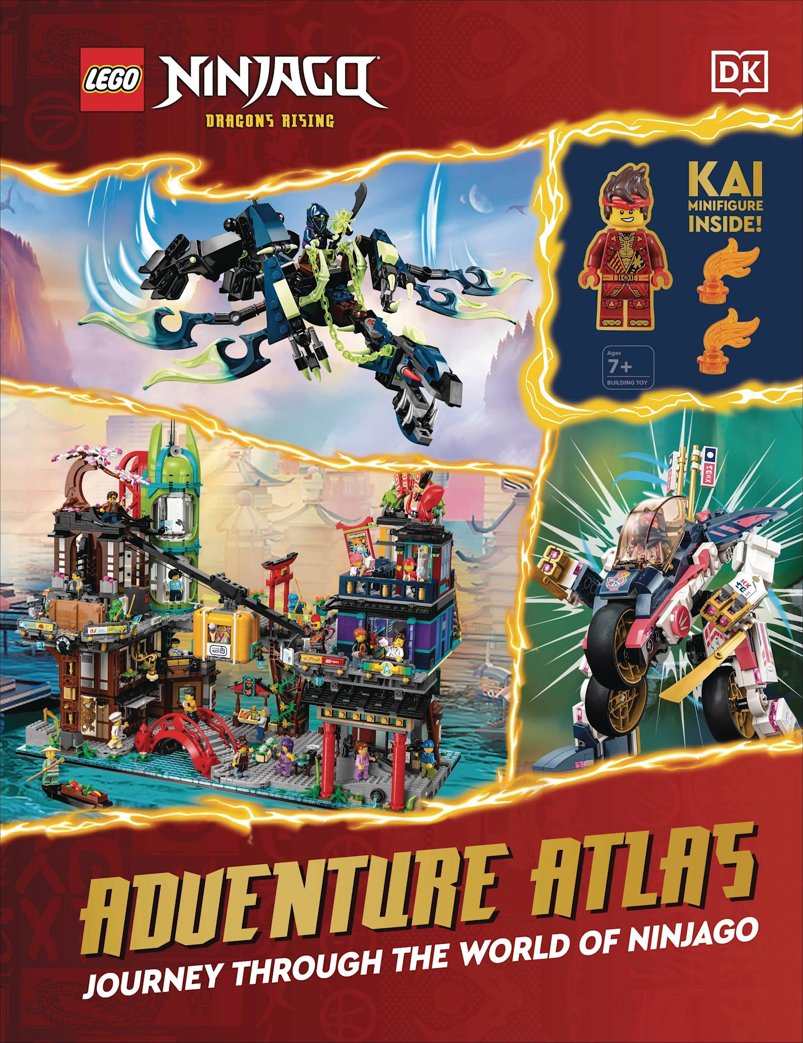 LEGO NINJAGO HC DRAGONS RISING ADVENTURE ATLAS - Illusive Comics