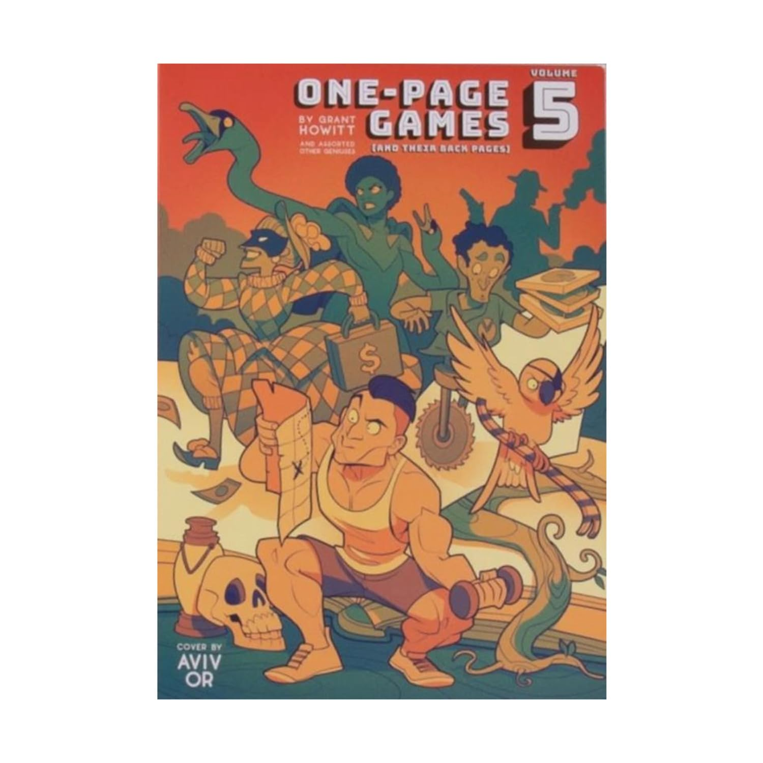 ONE PAGE RPGS VOL 5 - Illusive Comics