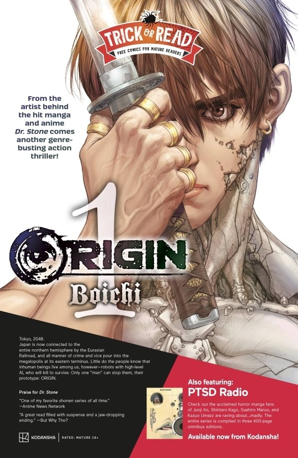 ORIGIN/PTSD RADIO HALLOWEEN TRICK-OR-READ 2023 [PACK of 20] - Illusive ...