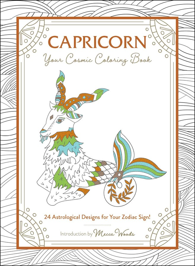 CAPRICORN YOUR COSMIC COLORING BOOK - Illusive Comics