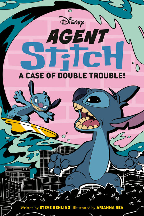 DISNEY AGENT STITCH A CASE OF DOUBLE TROUBLE SC NOVEL - Illusive Comics