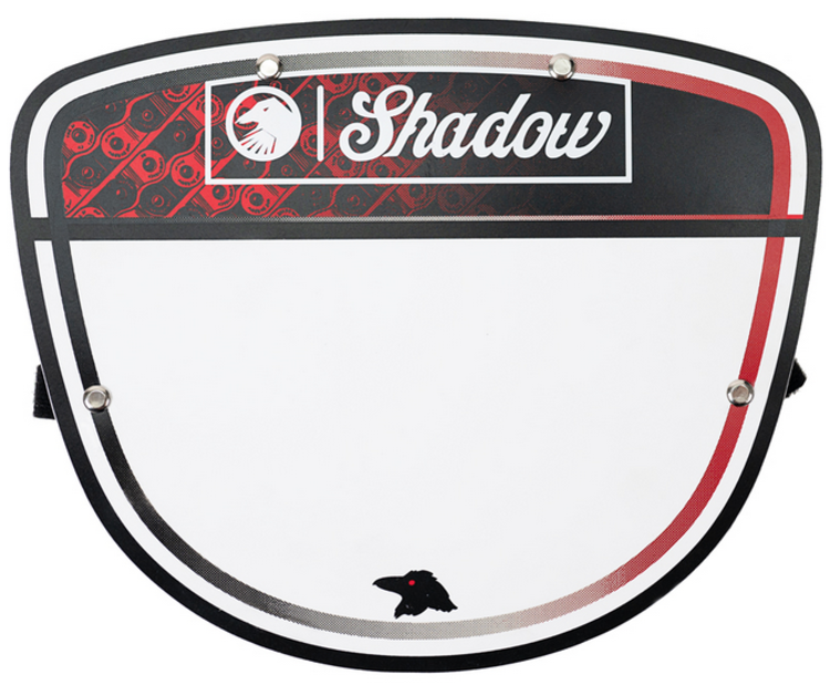 Shadow Interlock Number Plate - Gordy's Bicycles