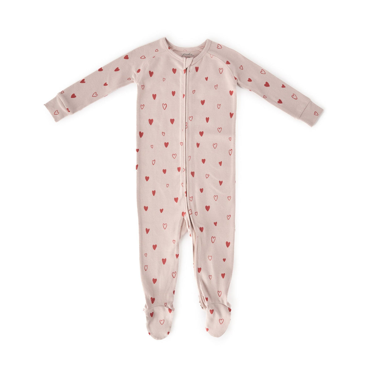 Pehr Baby Sweetheart Sleeper - PALE PINK - Yellow Turtle