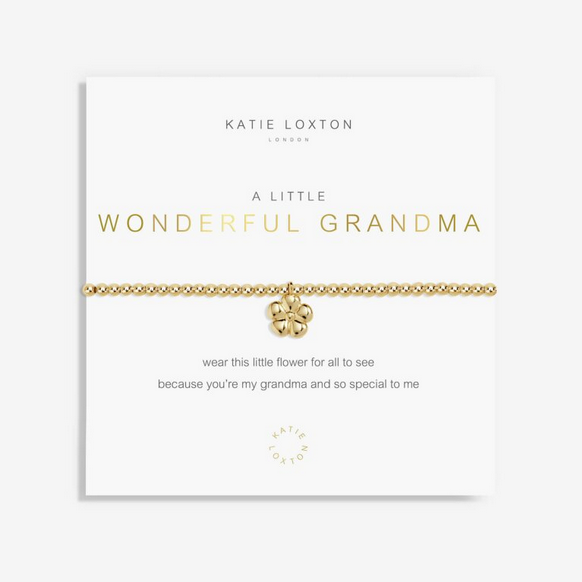 Wonderful Grandma Gold Bracelet Heart and Home Gifts and Accessories