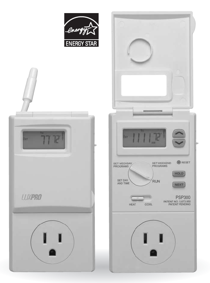 LUX Pro - Digital Thermostat Programmable (PSP300) - Valley Indoor