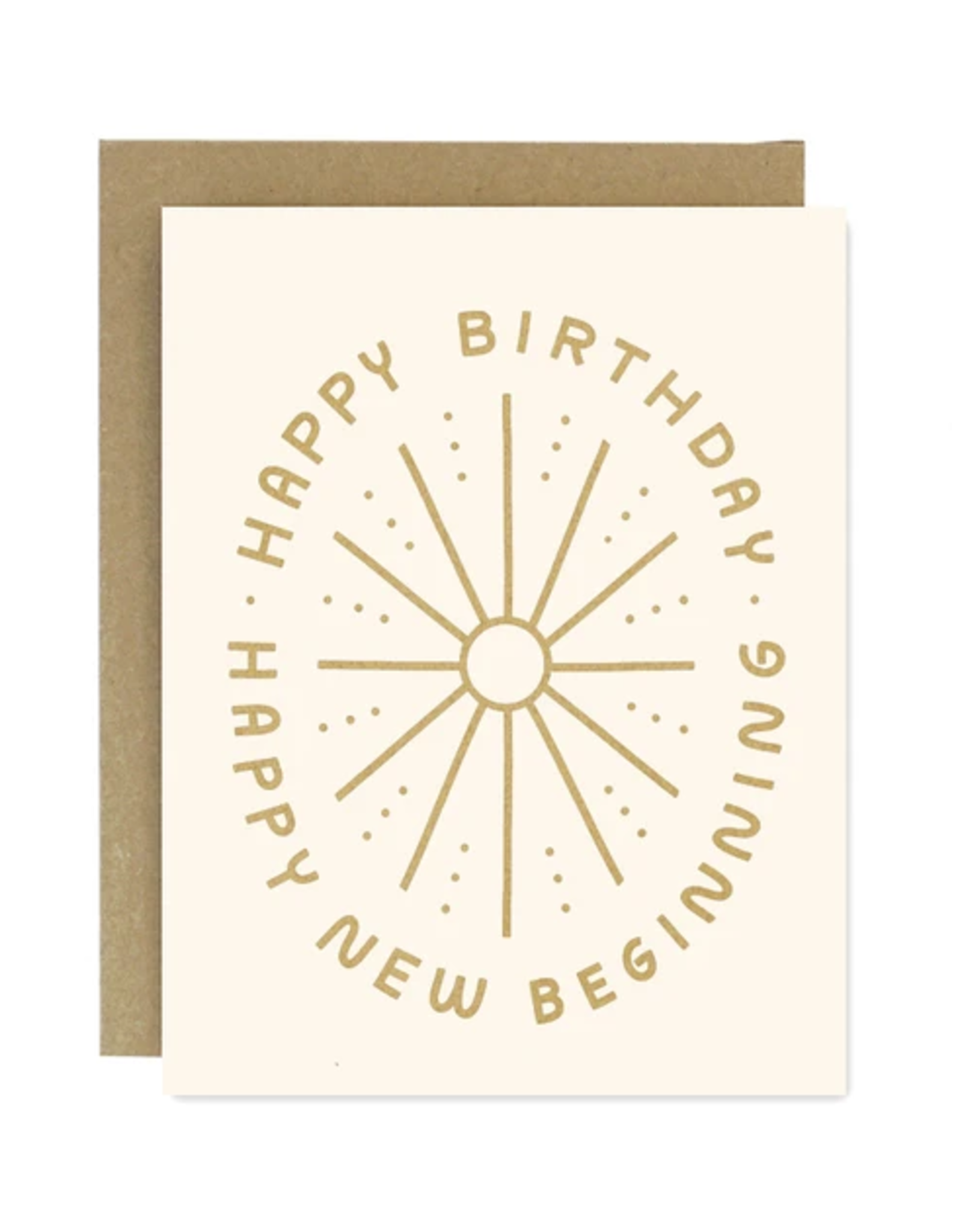 Birthday New Beginnings Card - Garden City Essentials